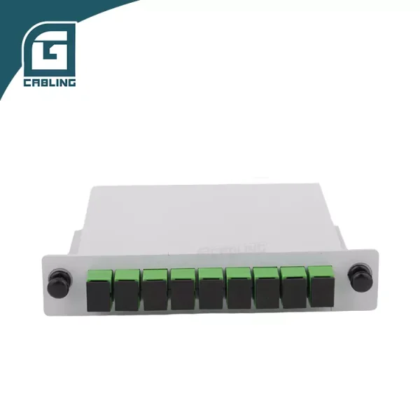 Gcabling LGX 1×8 Fiber PLC Splitter SC APC G657A1 Optical Splitter ...