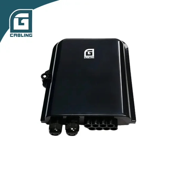 Gcabling 8 Core Fiber Optic Box IP65 Indoor Outdoor Fibre Distribution ...