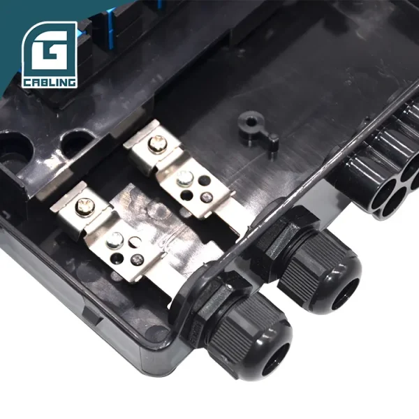 Gcabling 8 Core Fiber Optic Box IP65 Indoor Outdoor Fibre Distribution ...