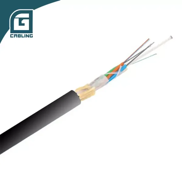 Gcabling 24 Core Single Jacket Fiber Optic ADSS Cable 36 48 Fibers ...