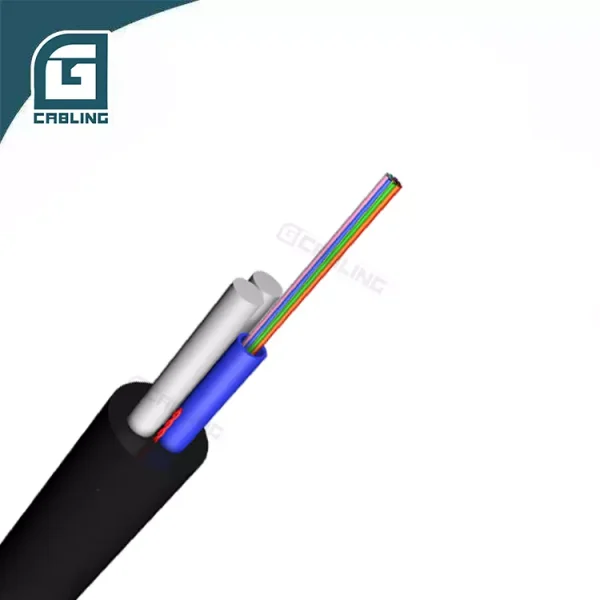 Gcabling 6 Core Optical Aerial Cable 12 Core Fiber Mini ADSS Cable ...