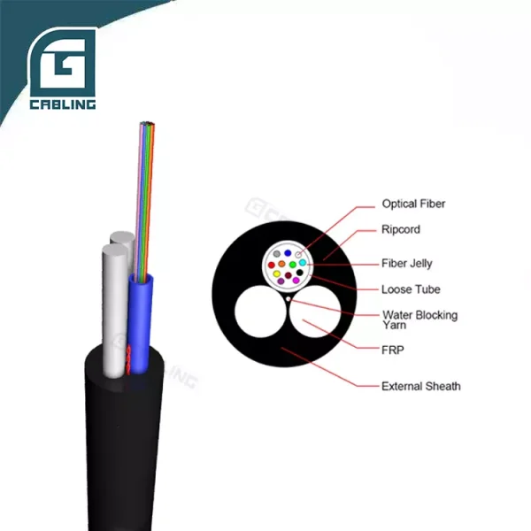 Gcabling Mini ADSS Cable Fiber Outdoor 6 Core Aerial Cable - Gcabling ...