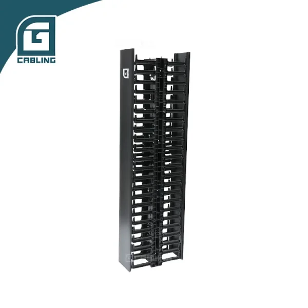 Gcabling Double-side Vertical Cable Manager 22.5U ABS Cable Management ...