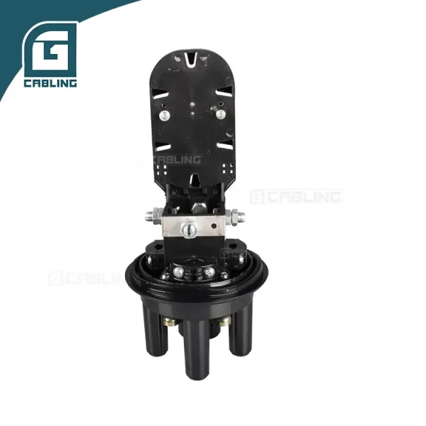Gcabling 48 Core Vertical Joint Fiber Closure IP68 Dome Heat Shrink ...