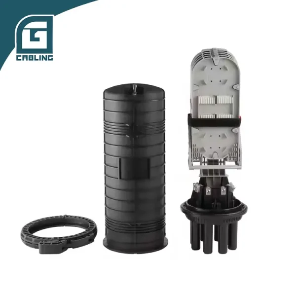 Gcabling 96 Core Fiber Optical Splice Closure Dome IP68 Vertical Fibra ...
