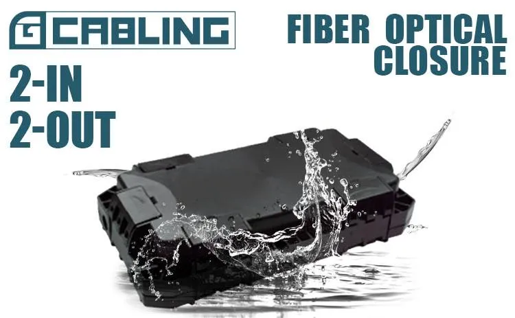 Gcabling 48 Core Fiber Optic Joint Closure PP 2 in 2 out Horization ...
