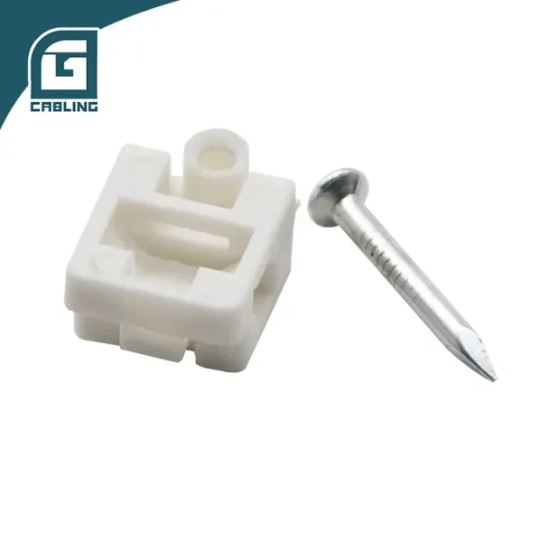 Gcabling 100PCS FTTH Wiring Fiber Optic Clip Cable Clip for 2.0*3.0mm ...