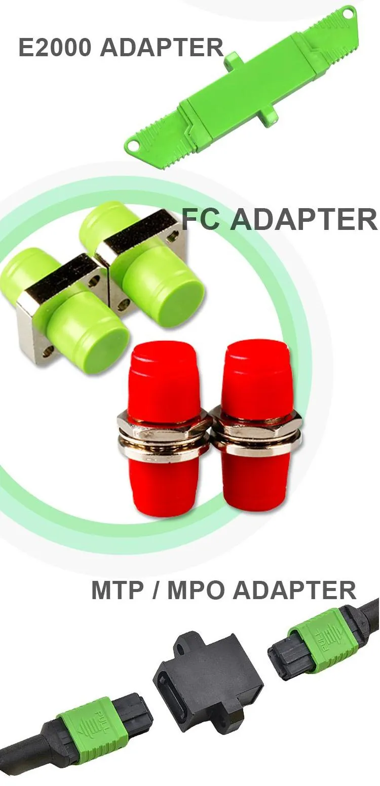 Gcabling LC APC Duplex Fiber Optic Adaptor UPC Fibre Adaptar with ...