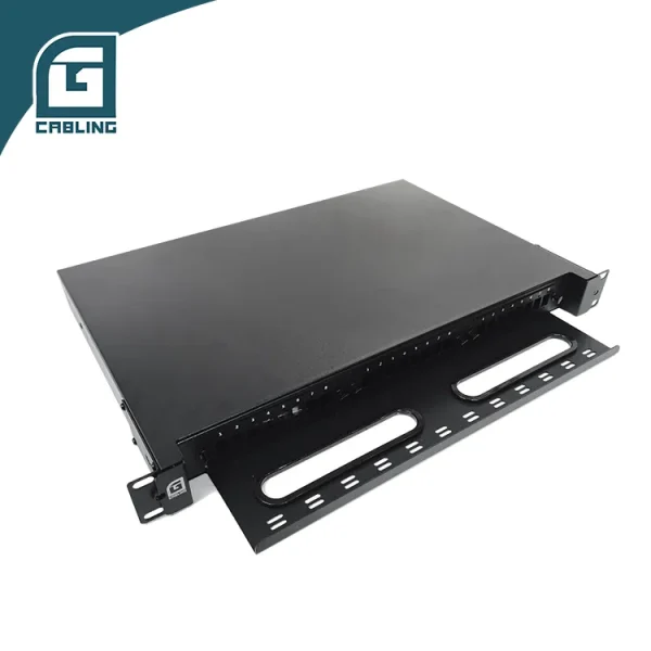 Fiber Patch Panel Optical Distribution Frame ODF 24 Port Sliding Type - Gcabling-Optical Fiber ...
